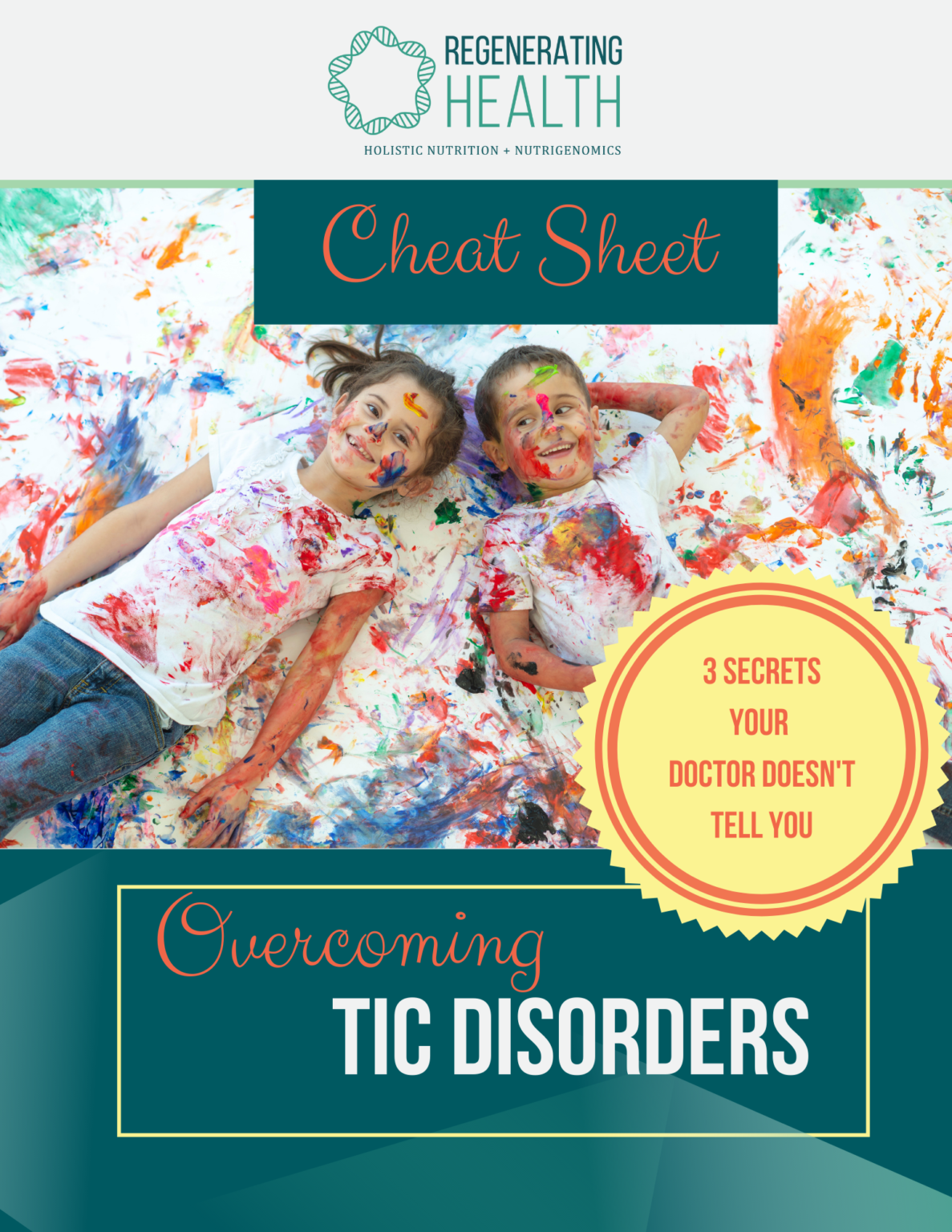 Thank You Cheat Sheet - Tic Disorders | PANS/PANDAS | Vocal/Moter Tics